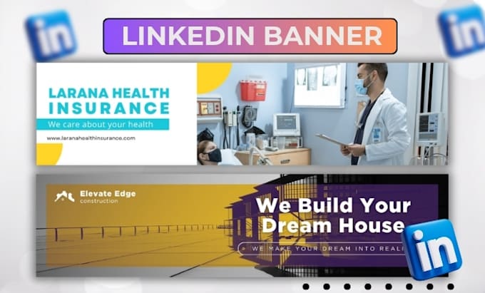 Design linkedin banner for profile, company, or event by Johnny_st8di ...
