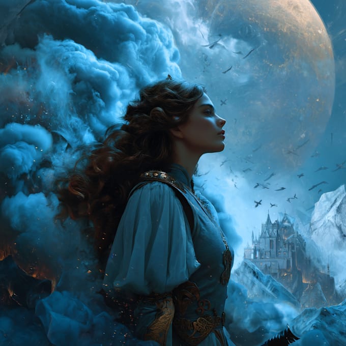 Design your fantasy book cover in unique style by Gravelguard | Fiverr