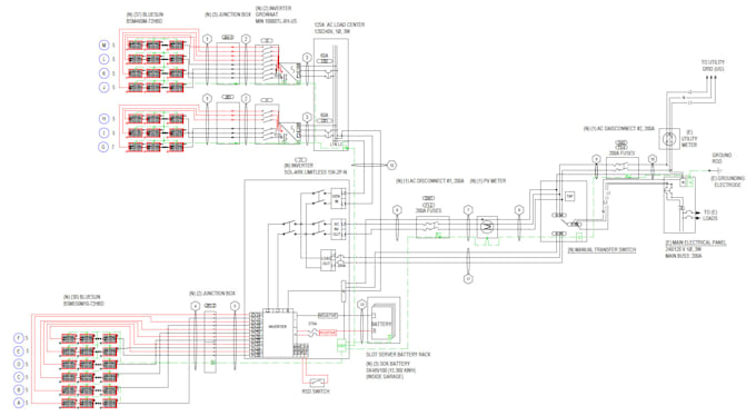 Create solar permit plan sets in autocad for ahj and utility approval ...