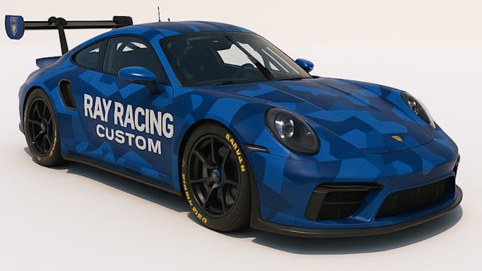 Design your car livery wrap on iracing, assetto corsa and rf2 by Ray ...