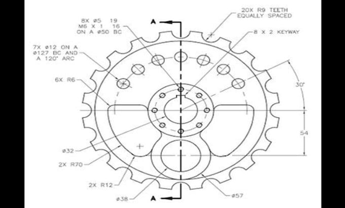 Do mechanical autocad design,model design,parts design 2d,3d by Tusar ...