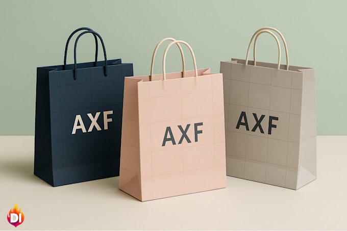 Design custom shopping, tote and paper bag brand packaging by ...