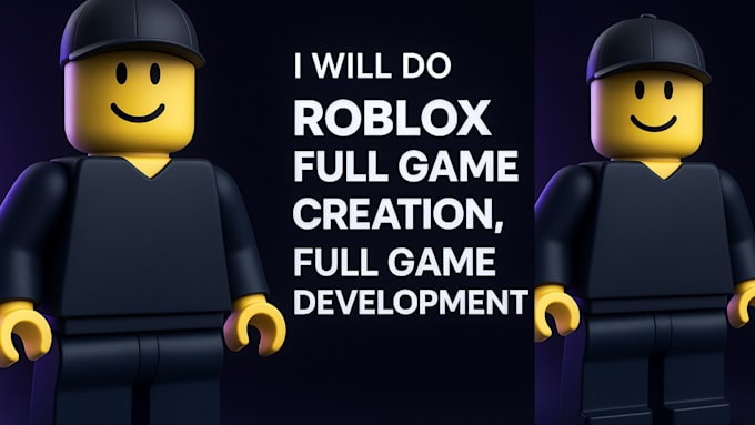 Create a complete game on roblox, develop a full game, roblox game by ...