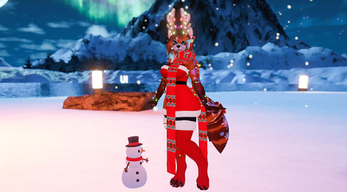 Design nsfw vrchat avatar with toggles and blendshapes, 3d fursona ...