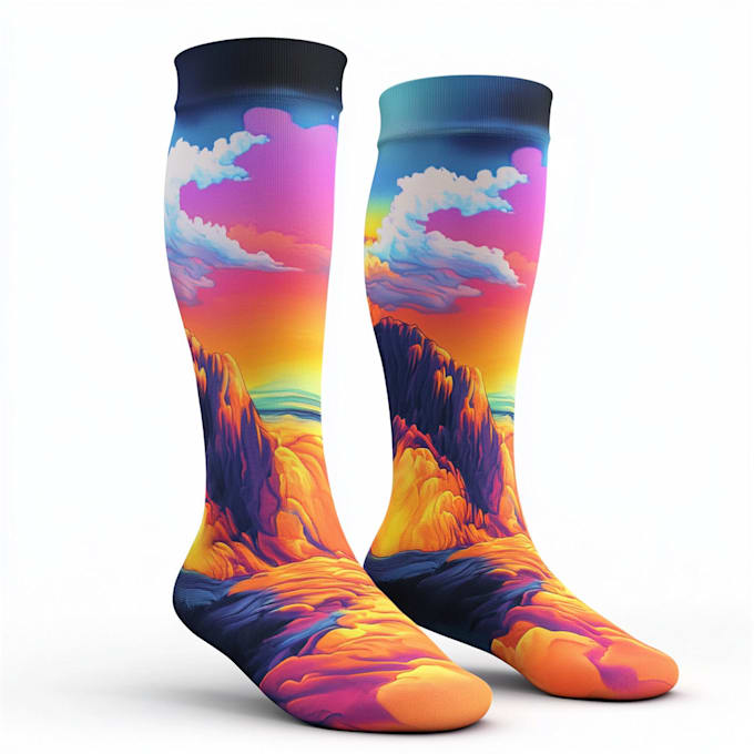 Make beautiful socks design by Grahamorder | Fiverr