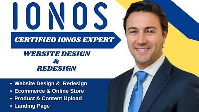Build ionos, redesign ionos website, ionos ecommerce website, ionos ...