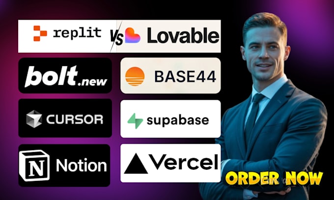 Develop build fix lovable notion cursor ai base44 replit cursor ai with supabase by Aistackpro ...
