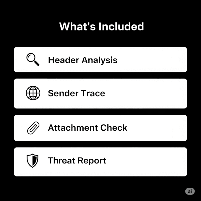 Do analyze suspicious emails and provide professional email forensics ...