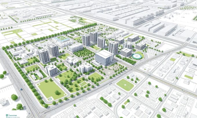 Do urban planning, masterplan rendering and site plan by Bella_lon | Fiverr