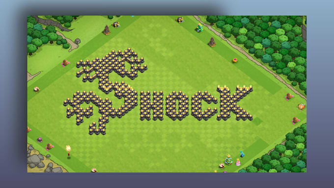 Design your coc village based on your clash of clans name by Muhaimin69 ...