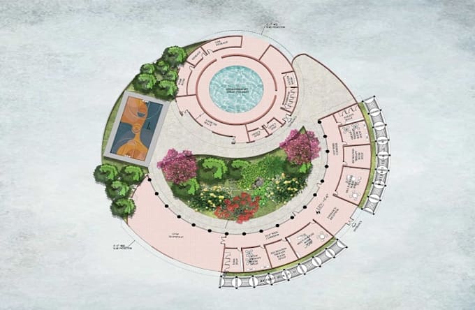 Do site grading, topography site, master plan, plot plan, site plan ...
