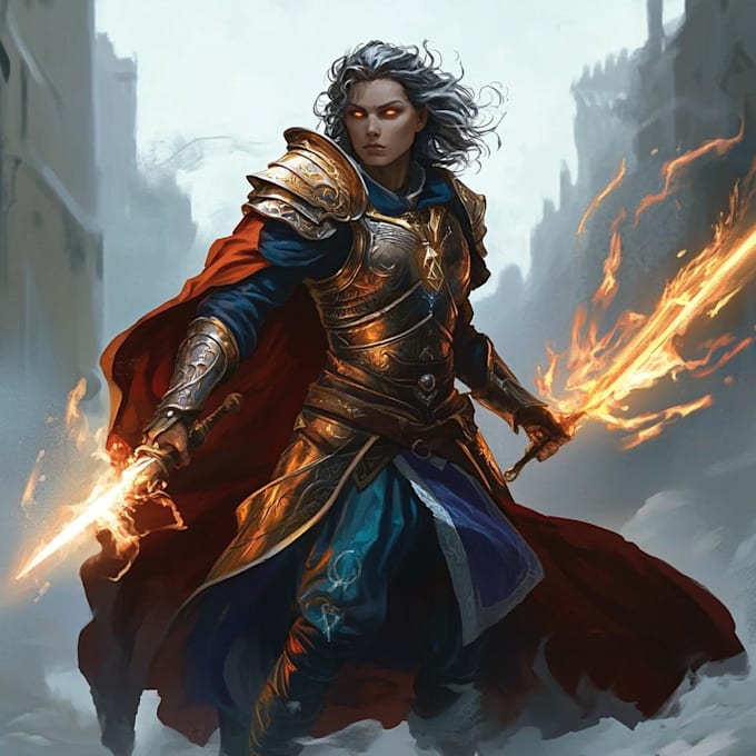 Create unique and high quality dnd character art for your campaign by ...