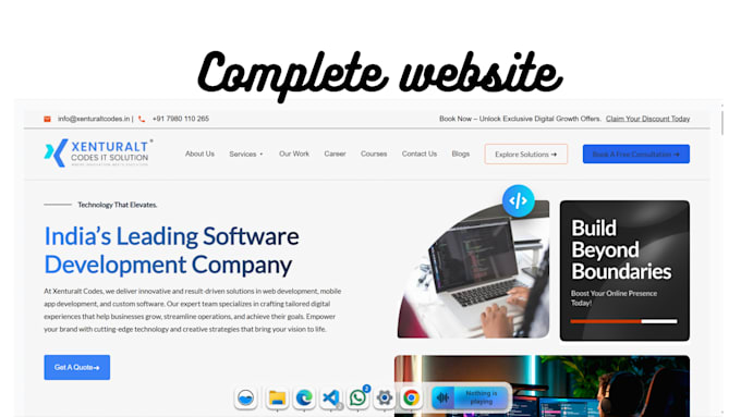Develop full stack web applications by Sawan03 | Fiverr