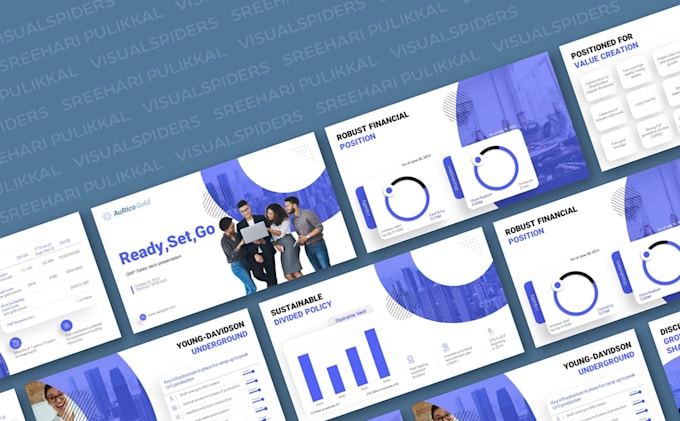 Create powerpoint presentation design and pitch decks by Look4hari | Fiverr