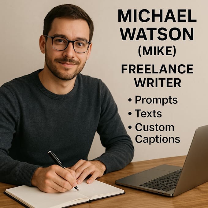 Write any text according to your requirement by Worksbymuzamil | Fiverr