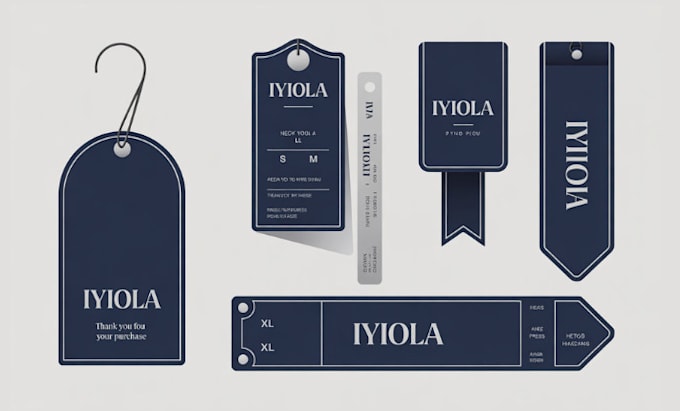 Design clothing labels and hang tags by Iyiola_eng | Fiverr