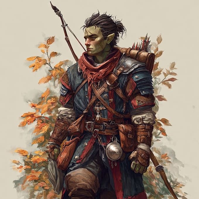 Create unique and high quality dnd character art for your by Koronakoro ...