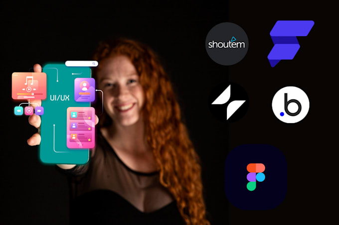 Create app with figma, adalo, glide, flutterflow, shoutem by Tenmea | Fiverr