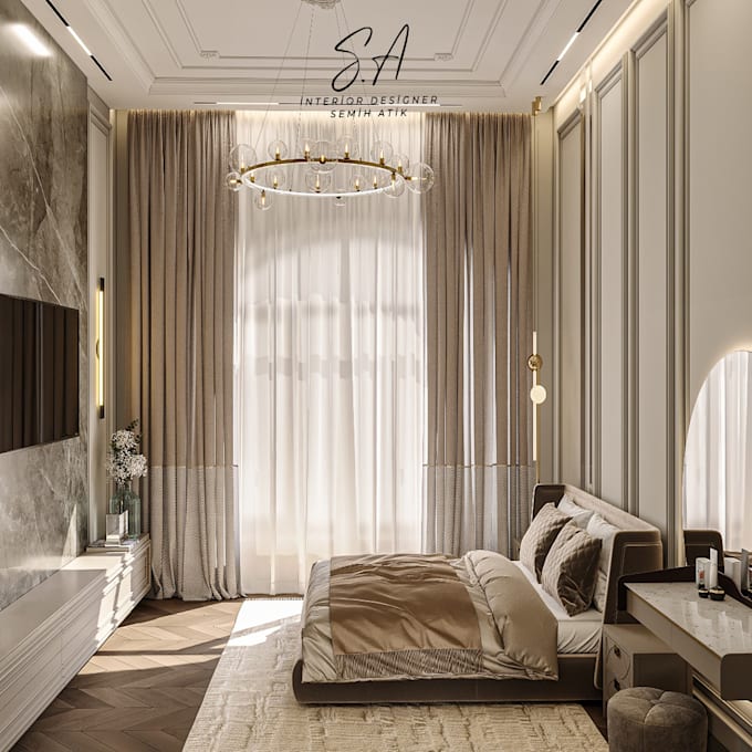 Design realistic modern interior spaces with 3d renders and floor plans by Semihatik0 | Fiverr