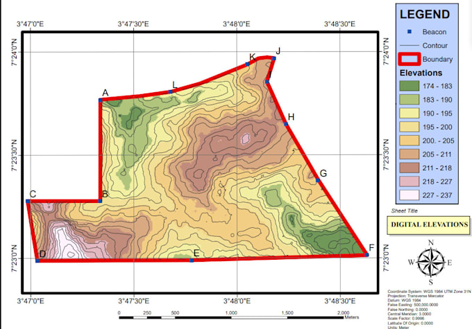 Create 3d terrain maps and georeference your gis data by Raymond1198 | Fiverr