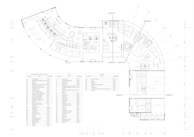Create 2d architecture plans in revit by Iolanta__ | Fiverr