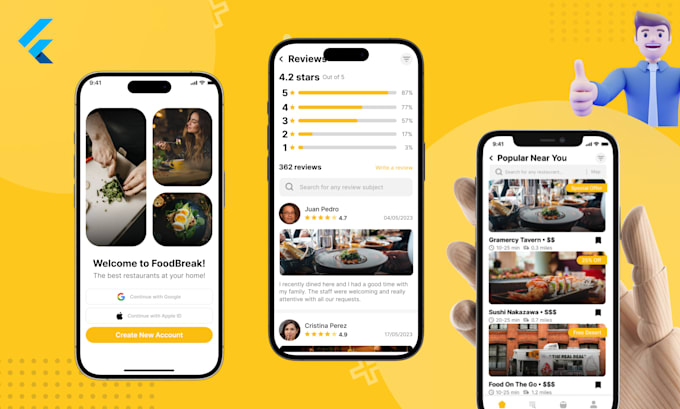 Build modern flutter apps for android and ios by Akmalsangi | Fiverr