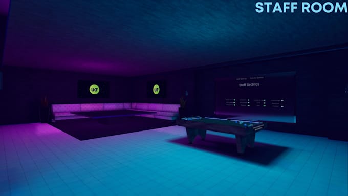 Custom vrchat world, vrc club, vr meterverse, 3d enviroment, vrchat in ...