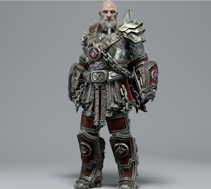 Quality 3d fantasy,rpg character design model,pathfinder dnd figure for ...