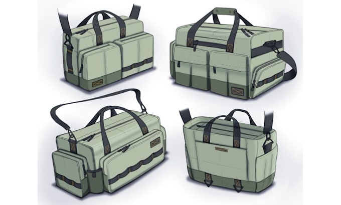 Design bag tech pack duffle bag tote bag purse wallet handbag for ...