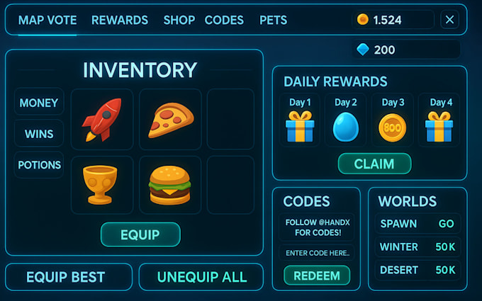 Fix roblox ui, game plugin, roblox gui, scripting, bug fixing, roblox animation by Caleb ...