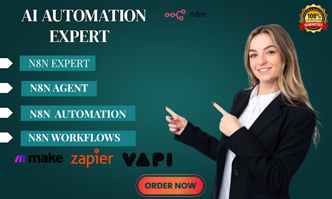N8n ai agent n8n automation n8n workflow n8n automation n8n ai agent n8n expert by Florence_jey ...