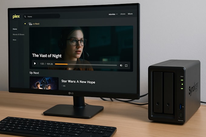 Install configure and secure plex media server on desktop, nas or cloud platform by ...