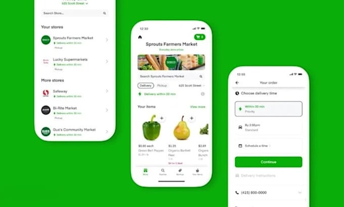 Make automated instacart bot, shopper bot, batch bot, doordash bot, grabber bot by Watkinmin90 ...