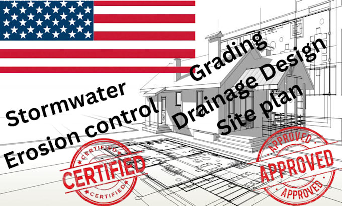 Deliver drainage, stormwater, grading erosion control designs with pe ...