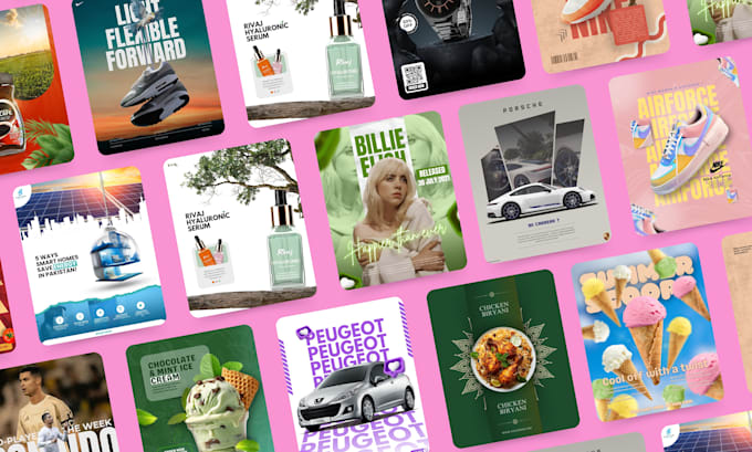 Design professional social media posters in canva by Neonvision05 | Fiverr