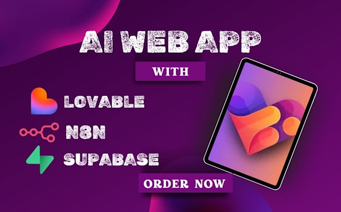 N8n lovable web apps n8n backend supabase database lovable by Daisy_mon | Fiverr