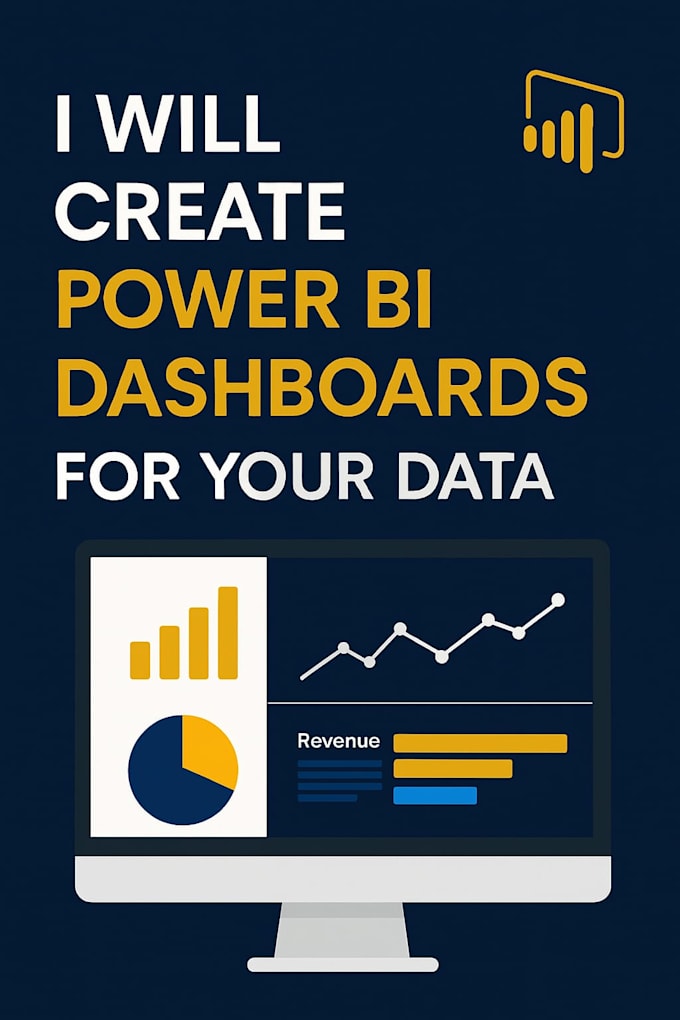 Create stunning power bi dashboards and reports from your data by Anmoltyagi03 | Fiverr