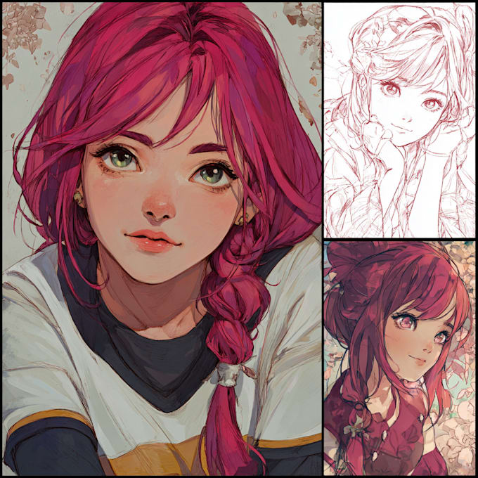 Making anime, mecha, pop art ,fan art and original character by ...