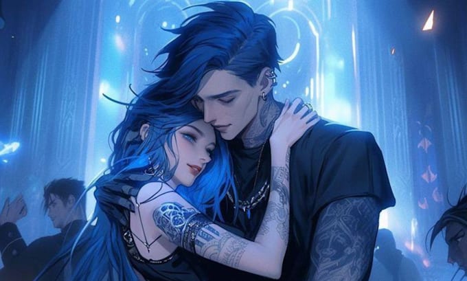 Design nsfw dark mafia dark romance fantasy with spicy plots and mature themes by Blessing ...