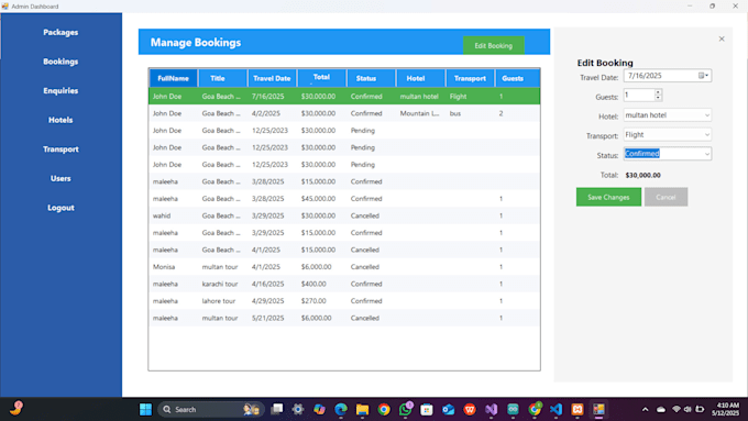Develop custom desktop application with winforms csharp by Faizannishat | Fiverr