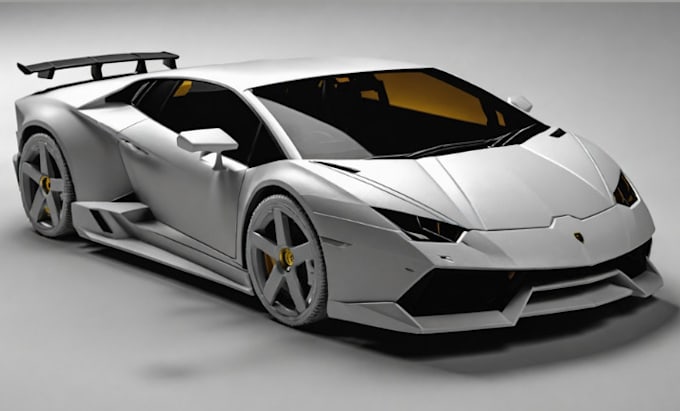 Design stylized or game ready 3d car models with clean topology by ...