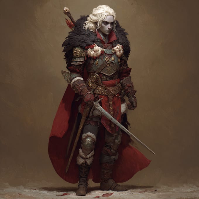 Make a awesome dnd character art and dnd character art by Yacoache | Fiverr