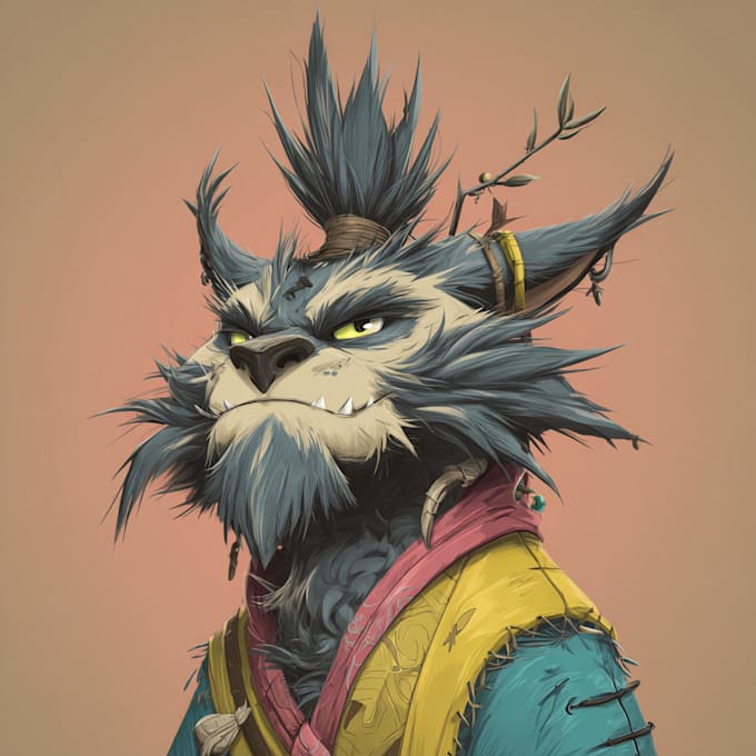 Custom furry art for your characters by Carmehoney | Fiverr