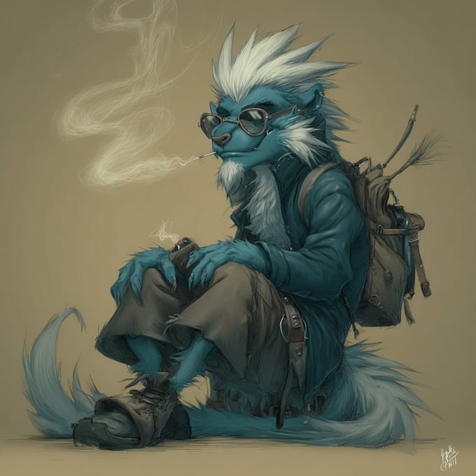 Custom furry art for your characters by Lawresquez | Fiverr