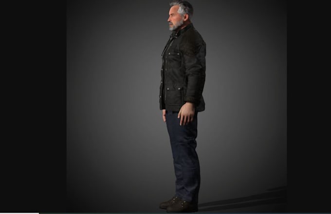 3d metahuman model,game character,maximo rig,warrior model,uv unwarp ...
