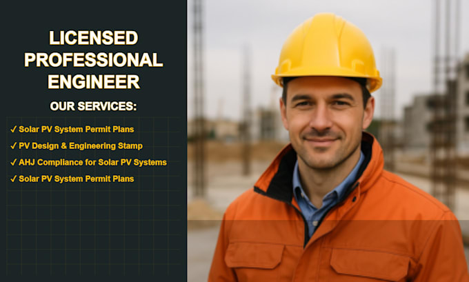 Solar pv permit plan pv design engineering stamp ahj compliance solar ...