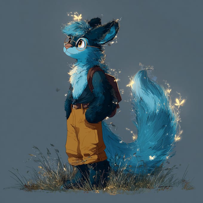 Create custom anime style furry art for personas by Lancerryr | Fiverr