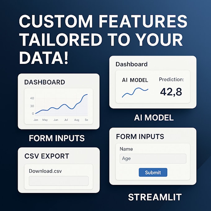 Build streamlit web app and python dashboard with excel or csv integration by Arshath0708 | Fiverr
