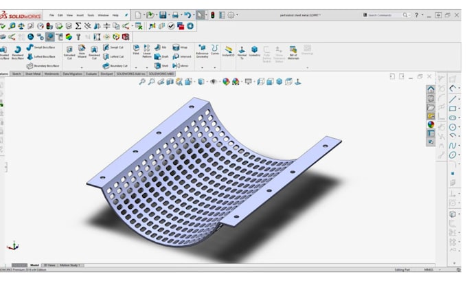 Design sheet metal 2d technical drawing in autocad inventor for manufacturing by Basma_tiana ...
