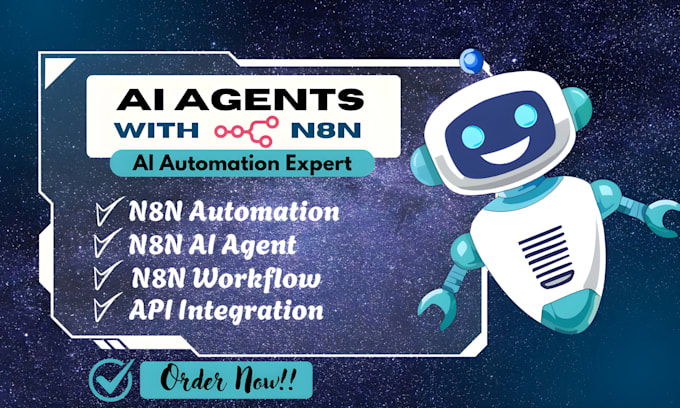 Créer une automatisation n8n, un agent d'ia n8n, un flux de travail n8n, une automatisation d'ia ...